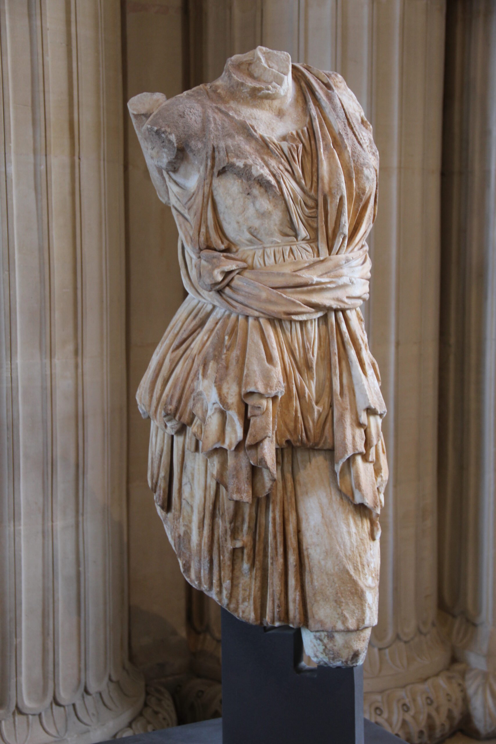 Marble statue of Artemis the Huntress (Diana), Roman Imperial, 1st–2nd ...